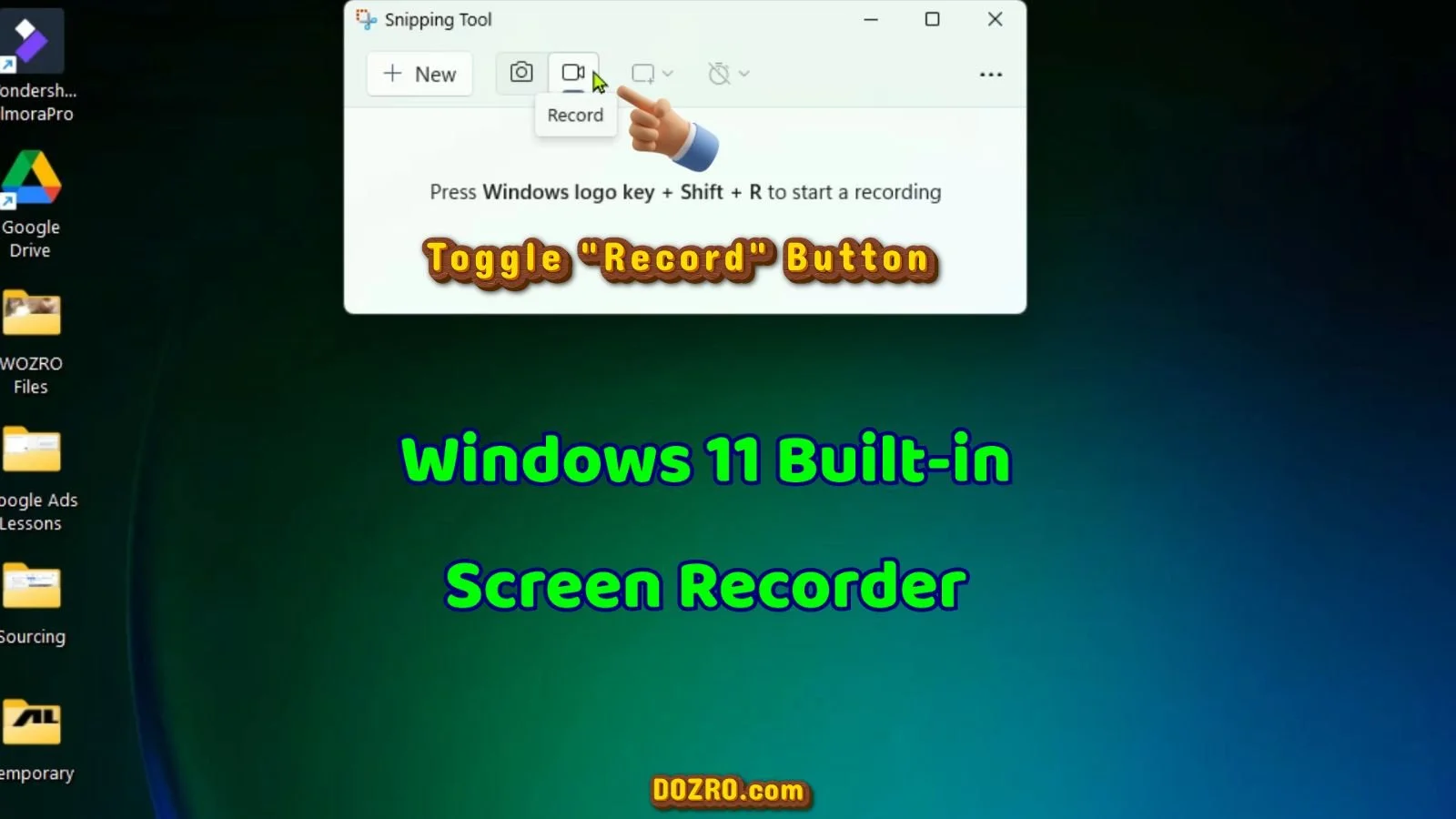 How to Screen Record a Video on Your Windows 11 Using the Built-in ...