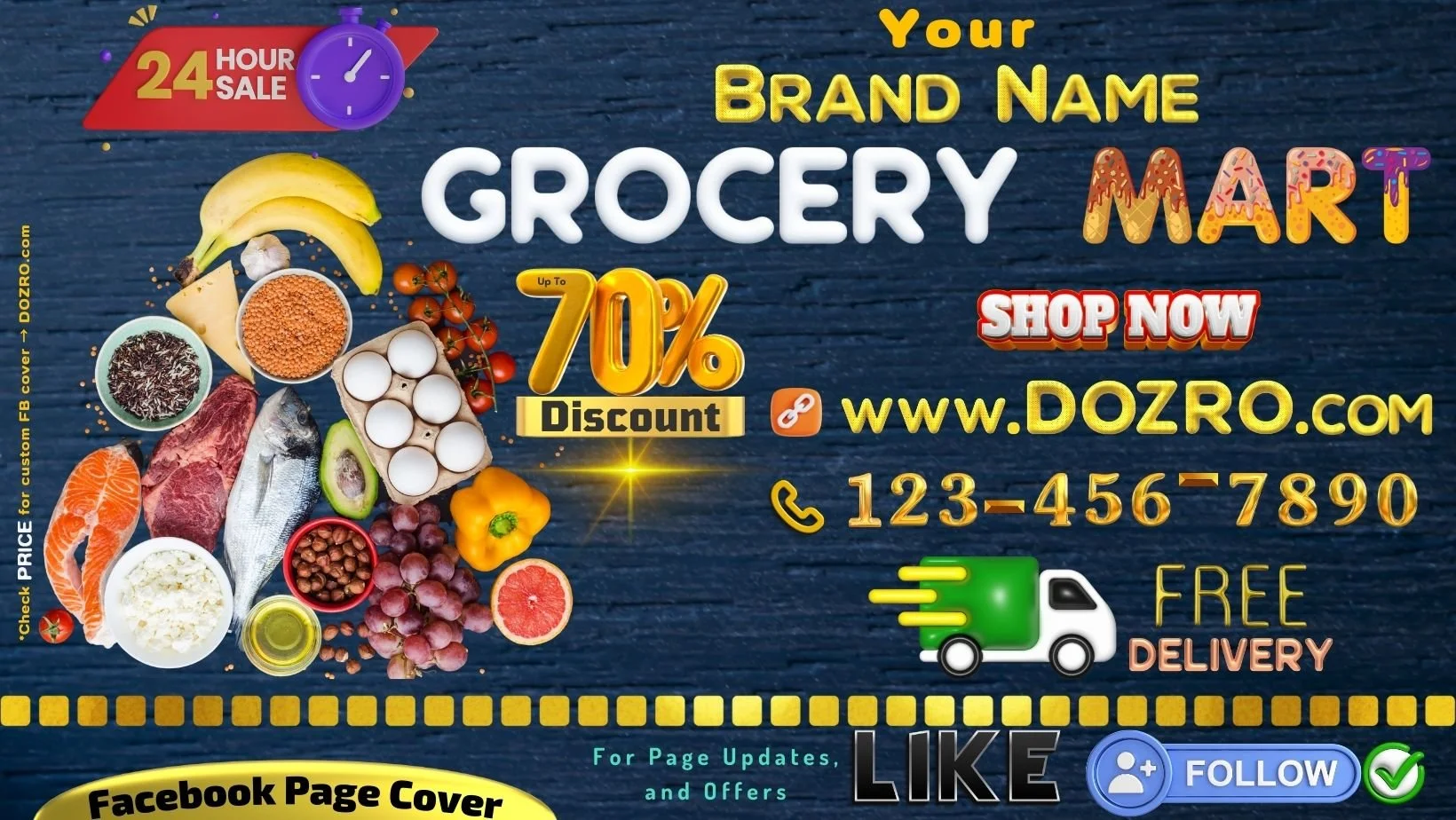 Facebook Page Cover Designs — DOZRO