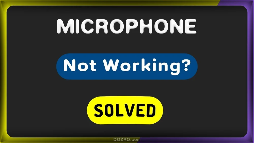 Solved: Microphone Not Working | How to Allow Microphone Access for ...