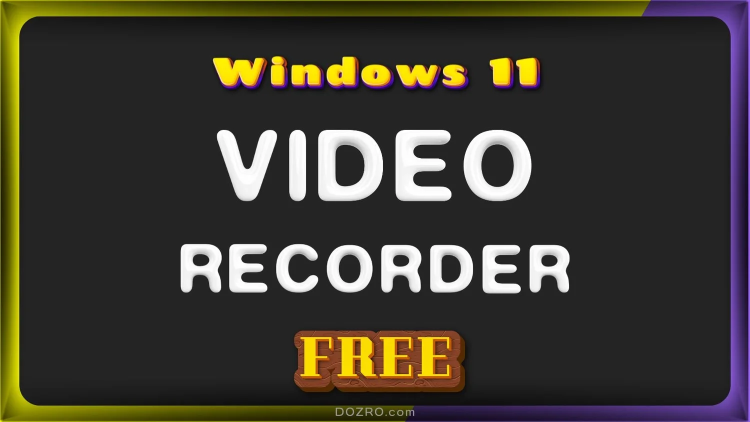 How to Screen Record a Video on Your Windows 11 Using the Built-in ...