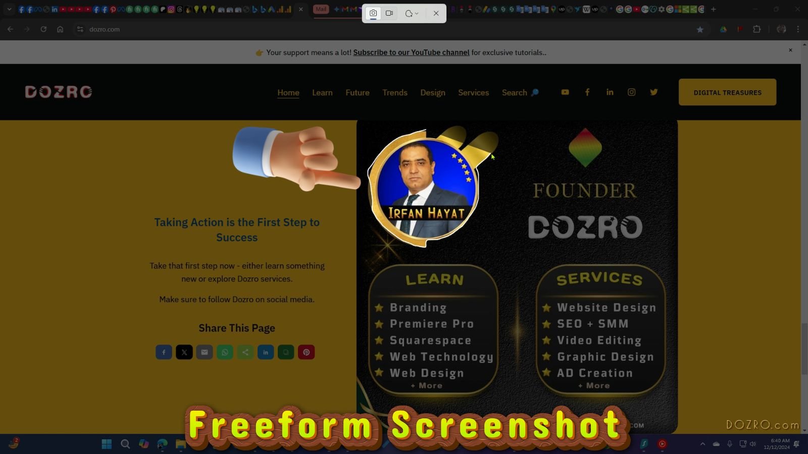 How to Capture Screenshots in Windows 11: A Comprehensive Guide — DOZRO