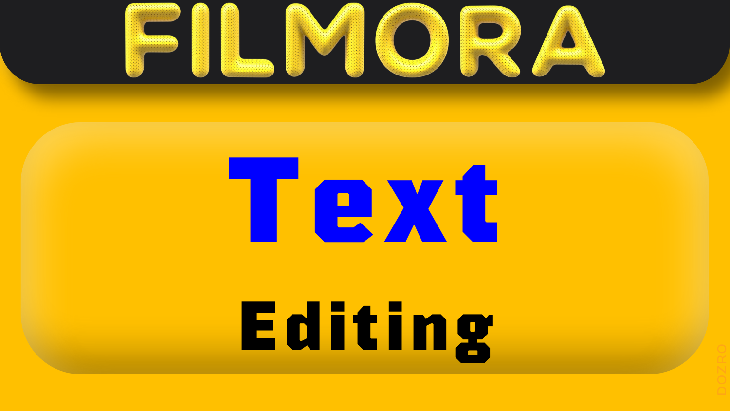 Filmora Text Formatting: Exploring Methods and Options for Editing Text ...