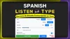 Spanish Listening Practice – Ejercicio de dictado en línea | Listen ...