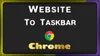 Add Website to Taskbar Toolbar with Google Chrome Browser on Windows 11 ...