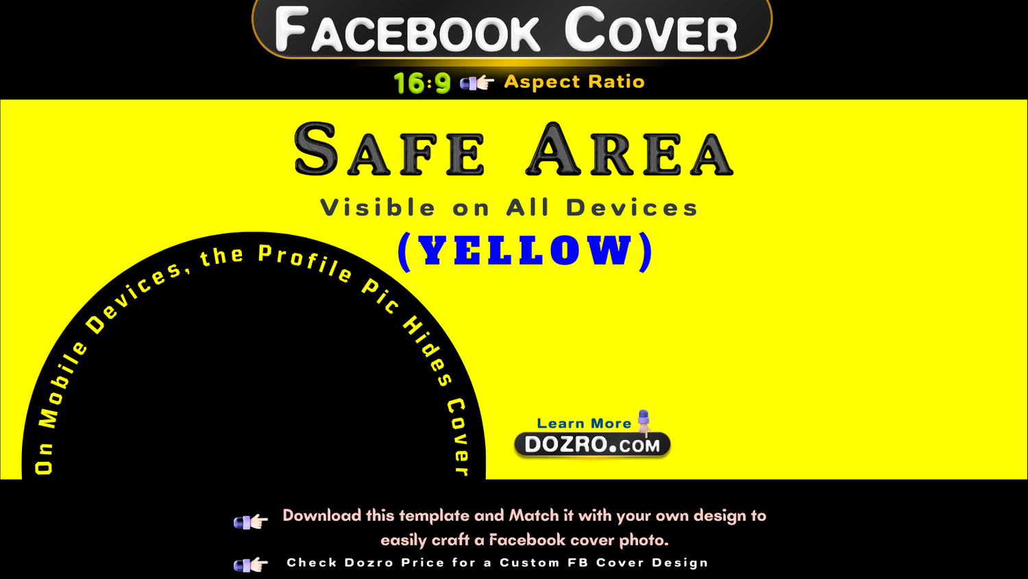 Method to Design a Facebook Cover Photo on Canva in Easy Steps — DOZRO