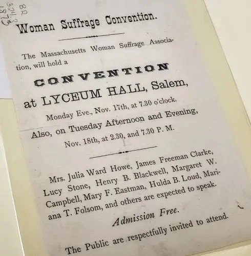 Julia Ward Howe — REPRESENTATION AND HOW TO GET IT