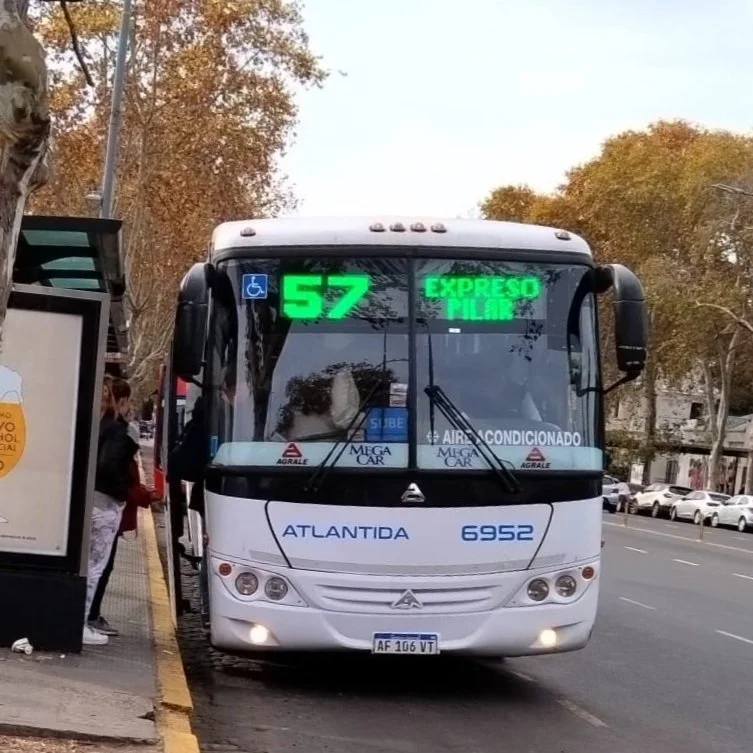 Línea 57: Pilar Express y por Autopista. La Mejor opción entre Palermo ...