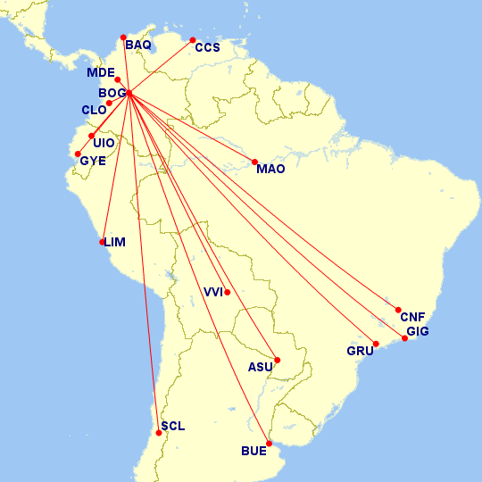 El Top 3 de Aeropuertos en Sudamérica. — Los Mapas de Ale