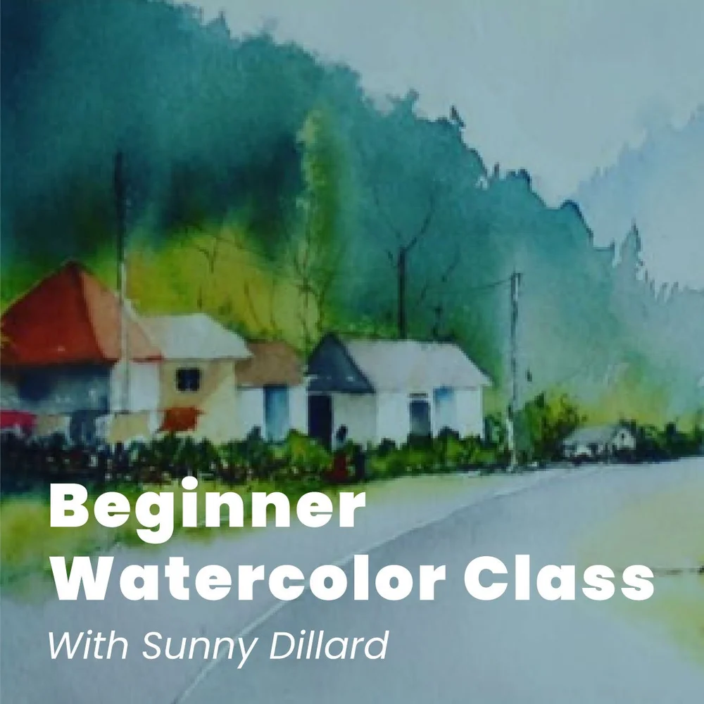 Beginner Watercolor Class with Sunny of AsheqArt — Made Mercantile
