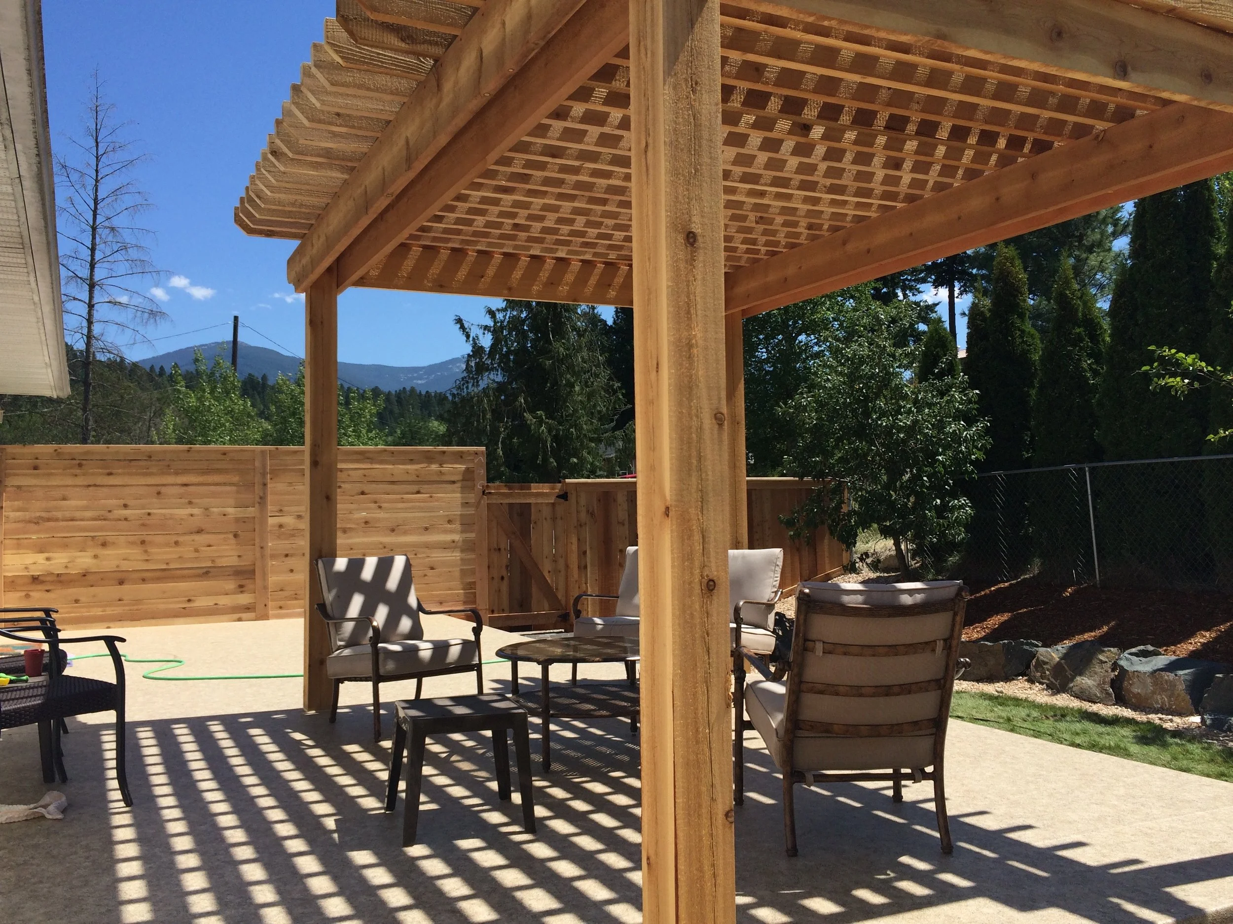 Landscape Cedar Carpentry Services — Newscapes Landscaping