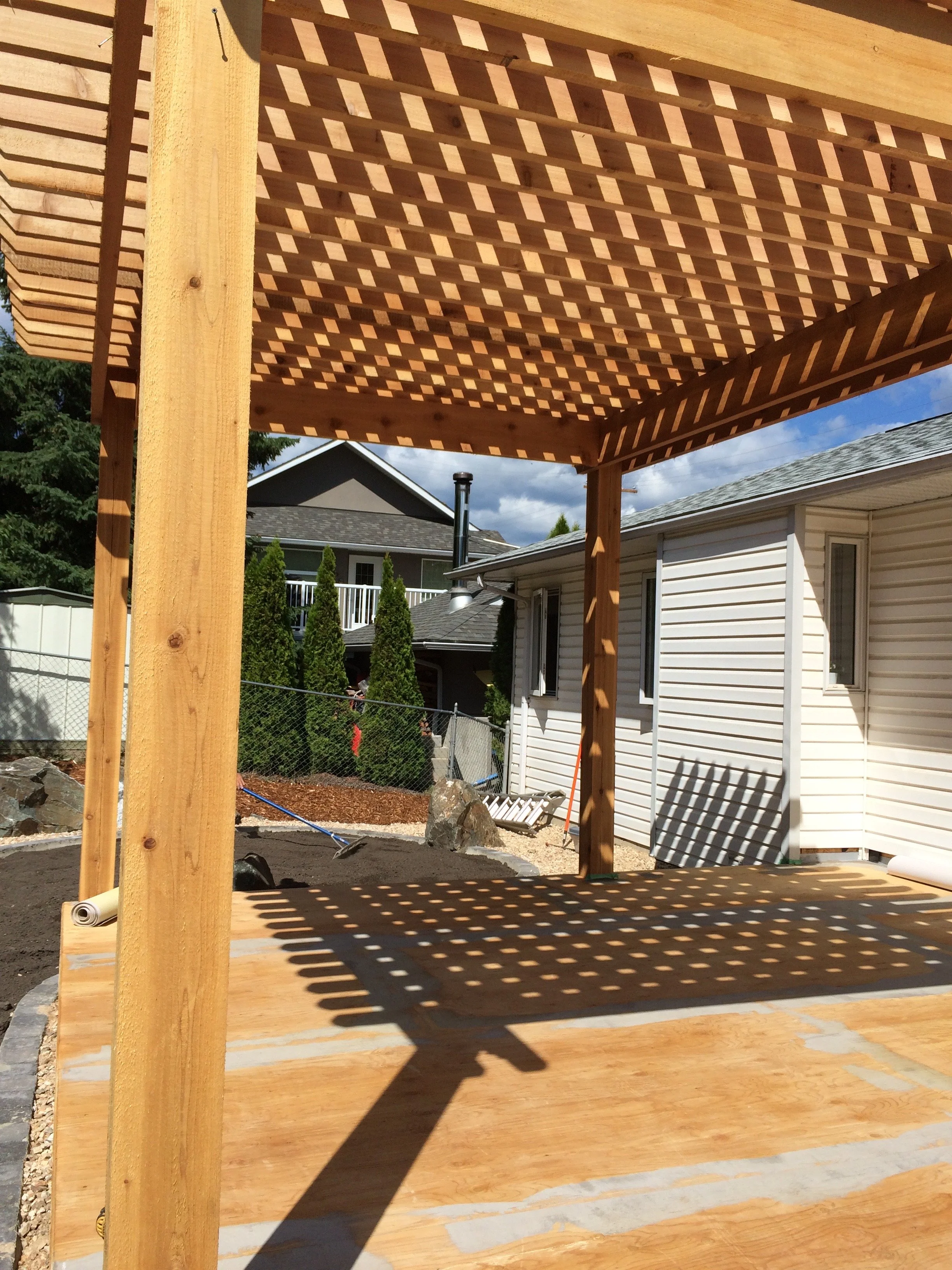 Landscape Cedar Carpentry Services — Newscapes Landscaping