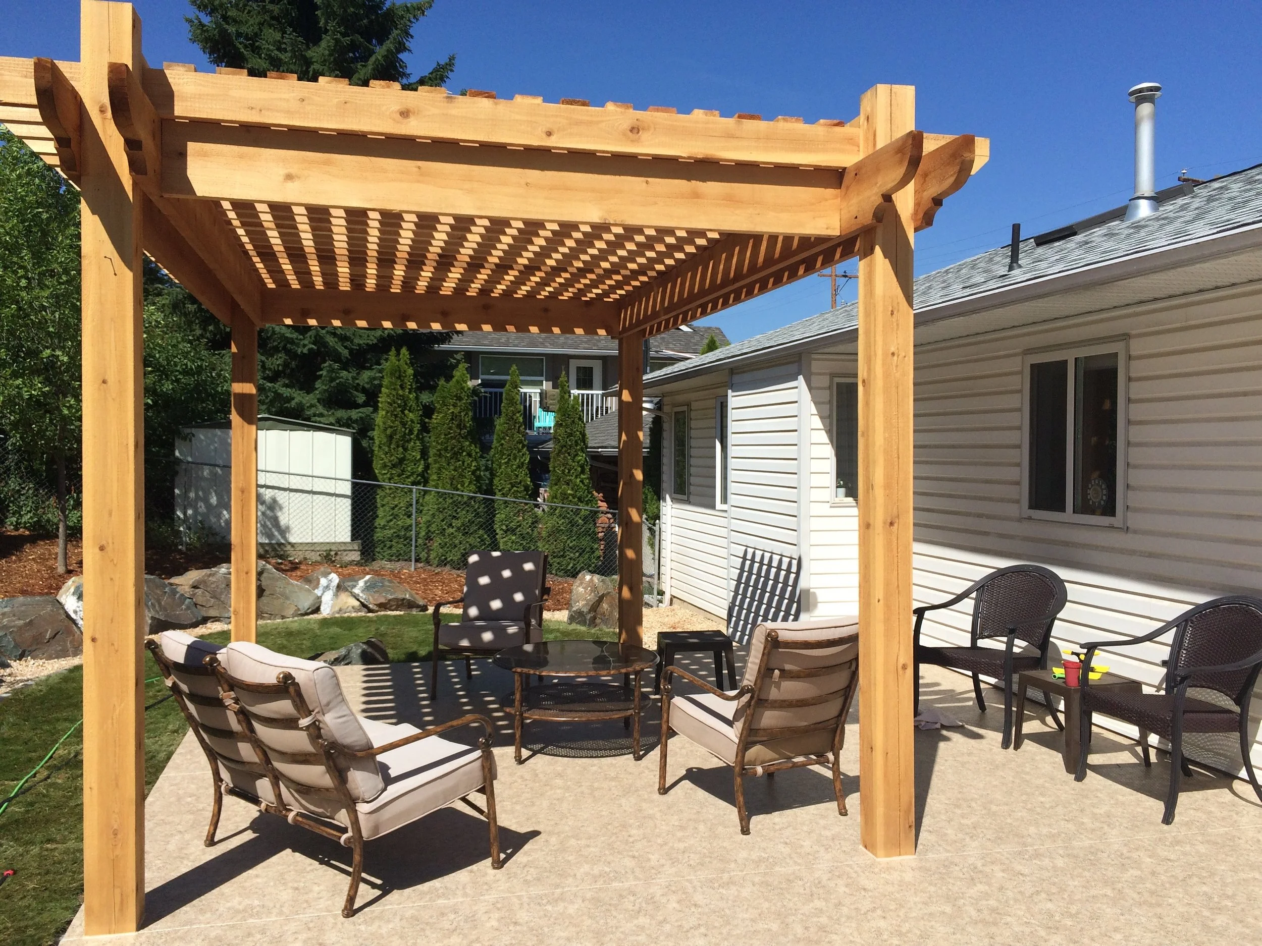 Landscape Cedar Carpentry Services — Newscapes Landscaping