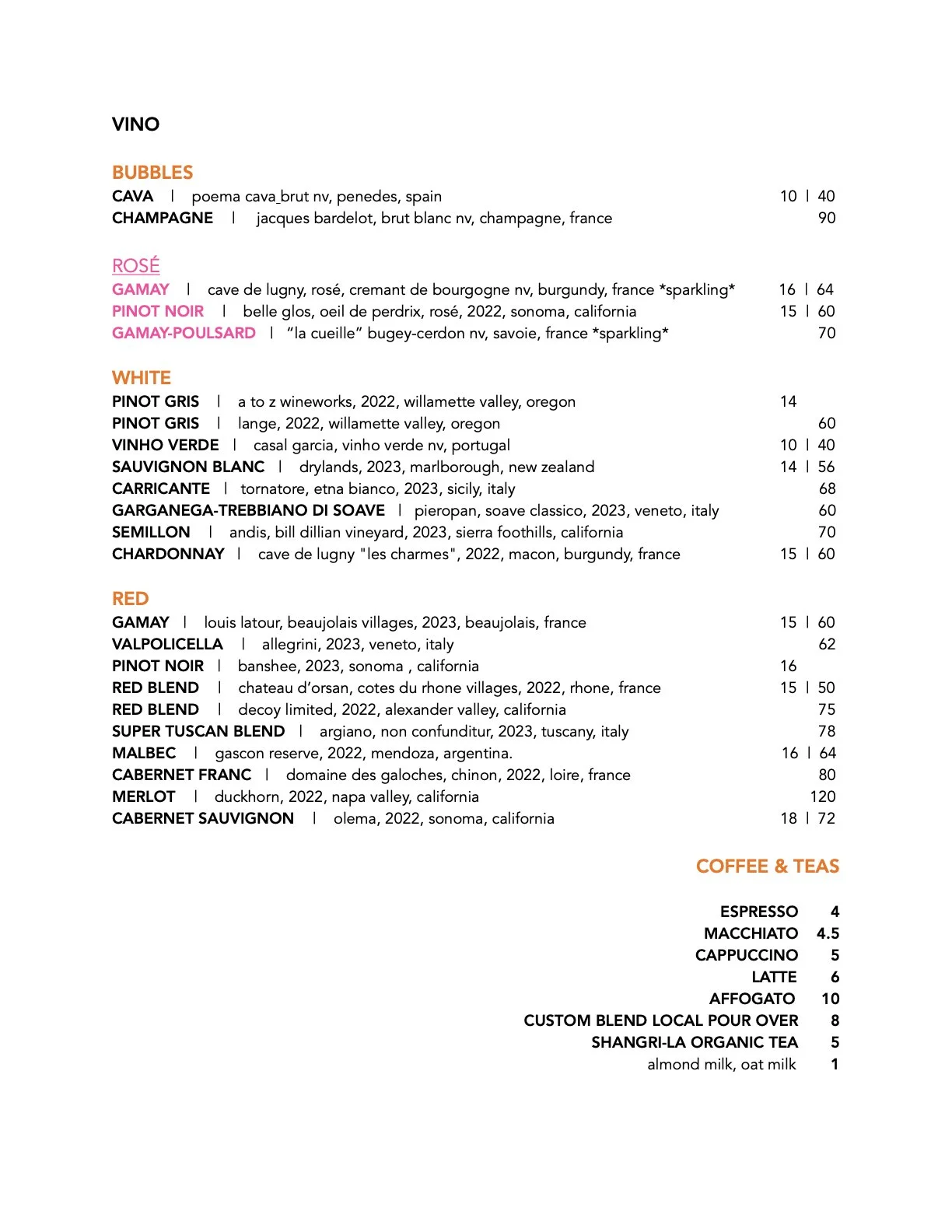 Menus — Koko Head Cafe