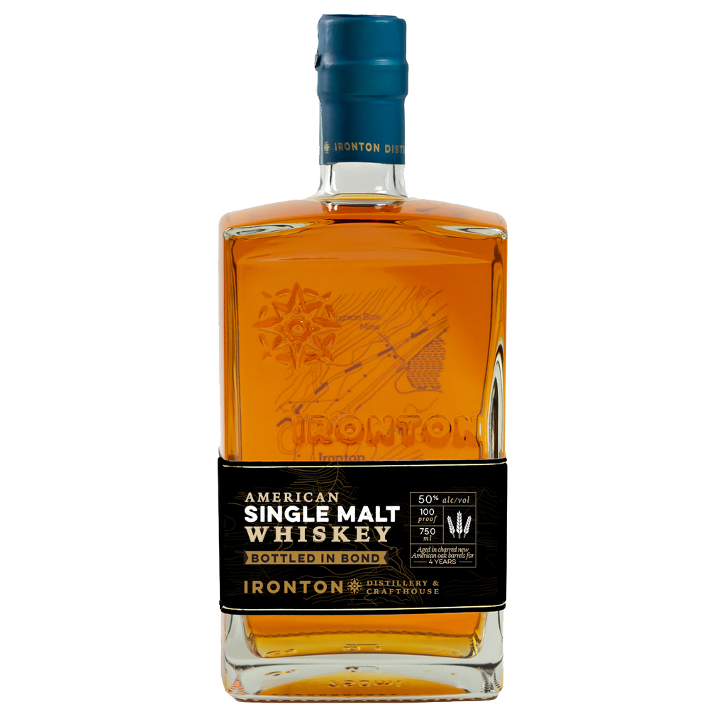 Bottled in Bond Single Malt — Ironton Distillery & Crafthouse