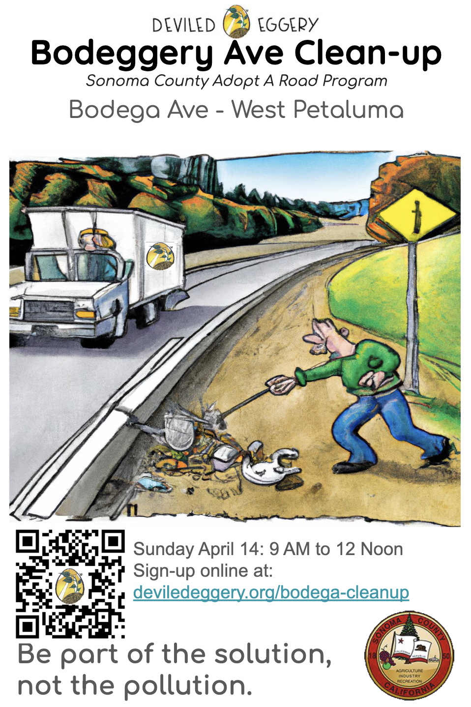 Bodeggery Trash Clean-up — Deviled Eggery