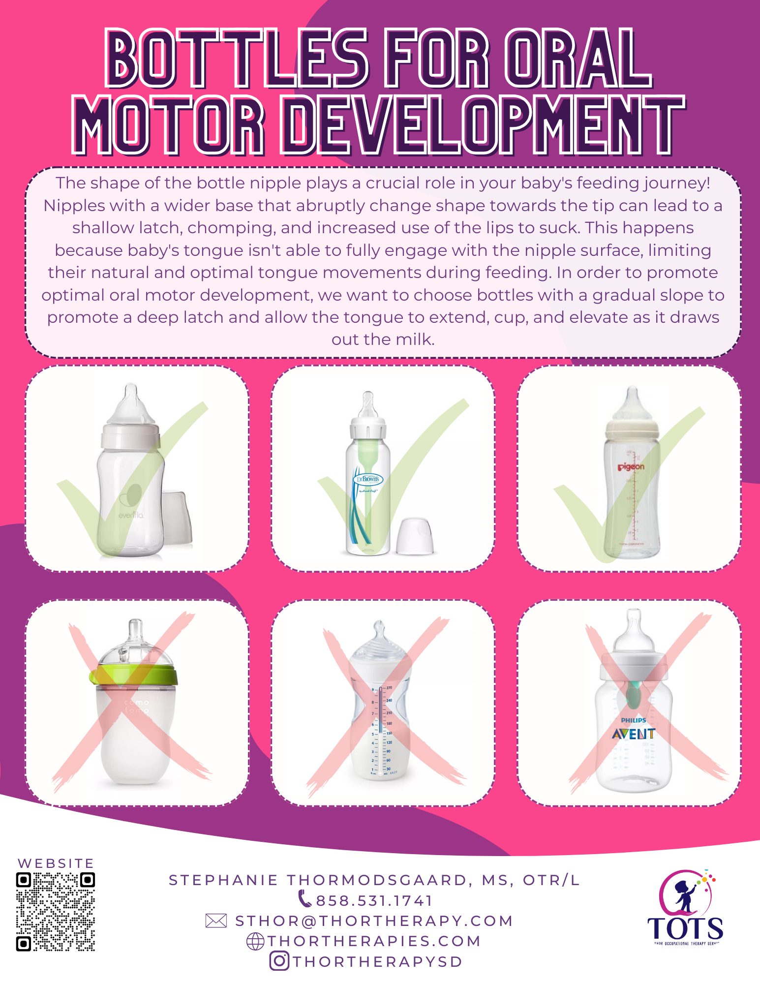 Bottles — Thor Occupational Therapy Services