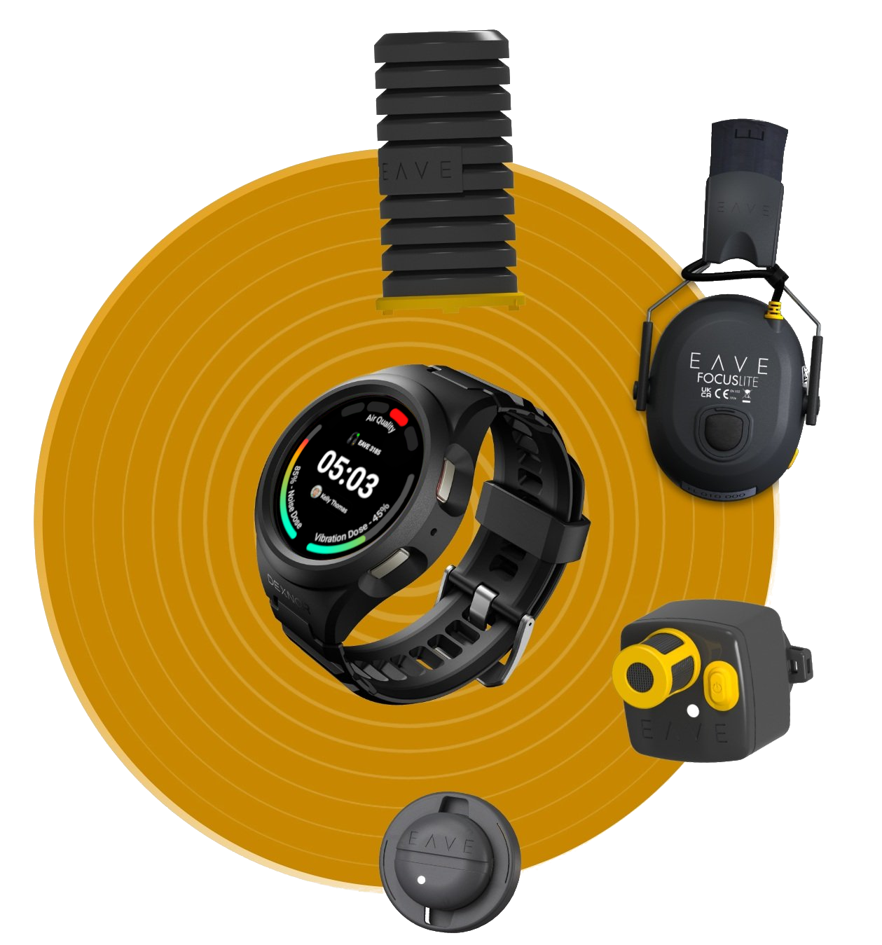 EAVE Ear Defenders - Level Dependent Hearing Protection