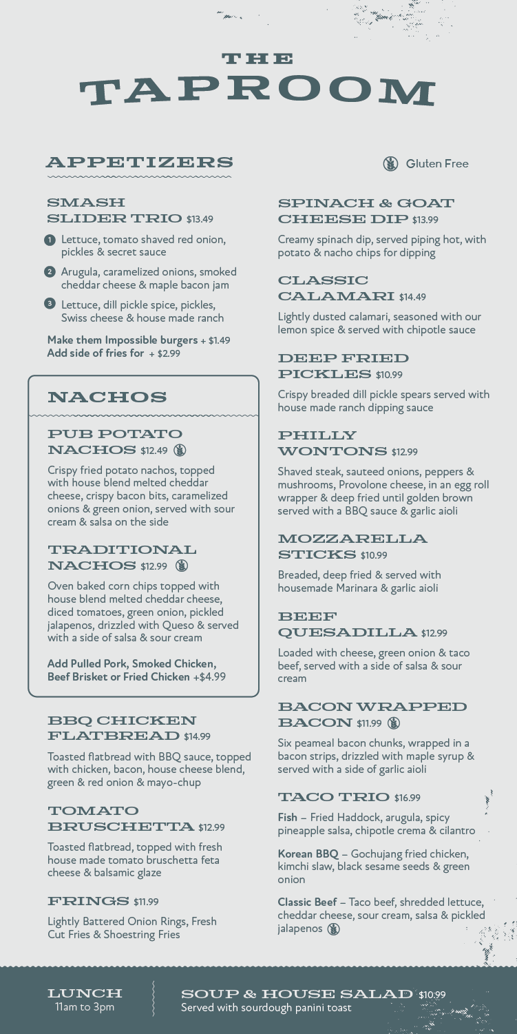 The Taproom — Townhall Social Eatery