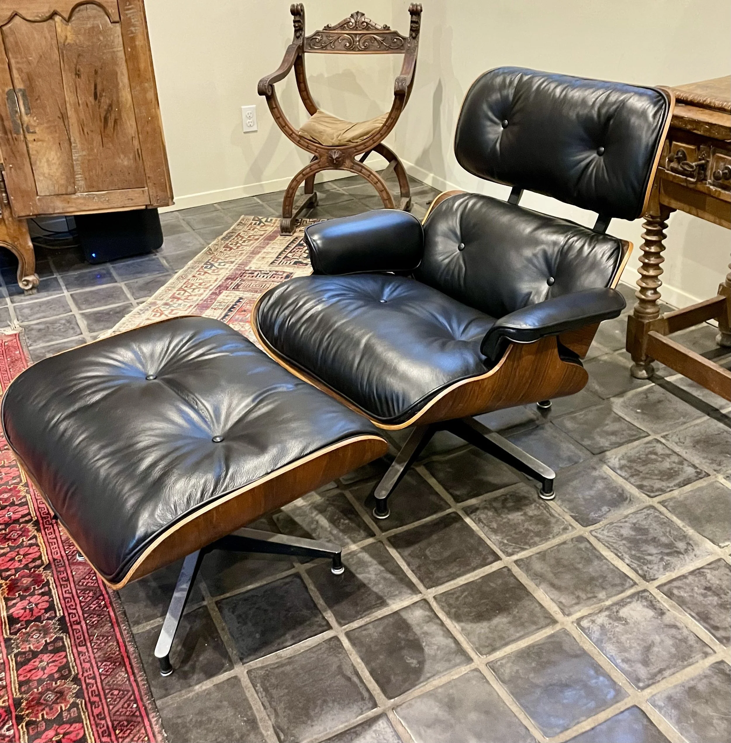 Eames Lounge Chair Restoration — Total Leather Care