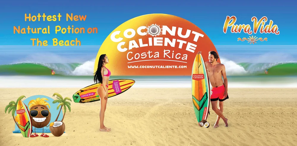 Coconut Caliente Costa Rica Natural Sun Skin Potions