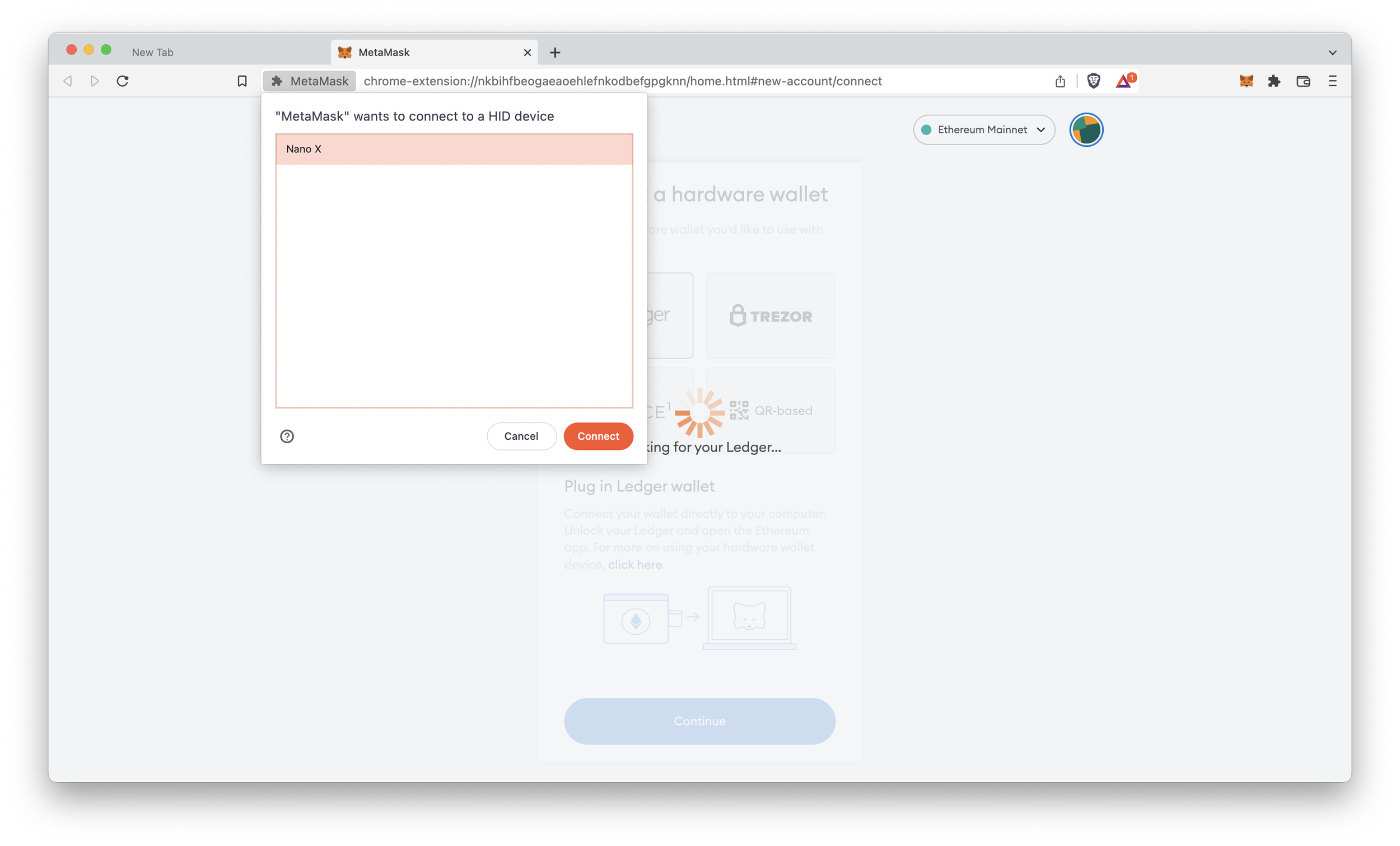 How to Manage Your NFTs Using Ledger | How to Set up a MetaMask account ...