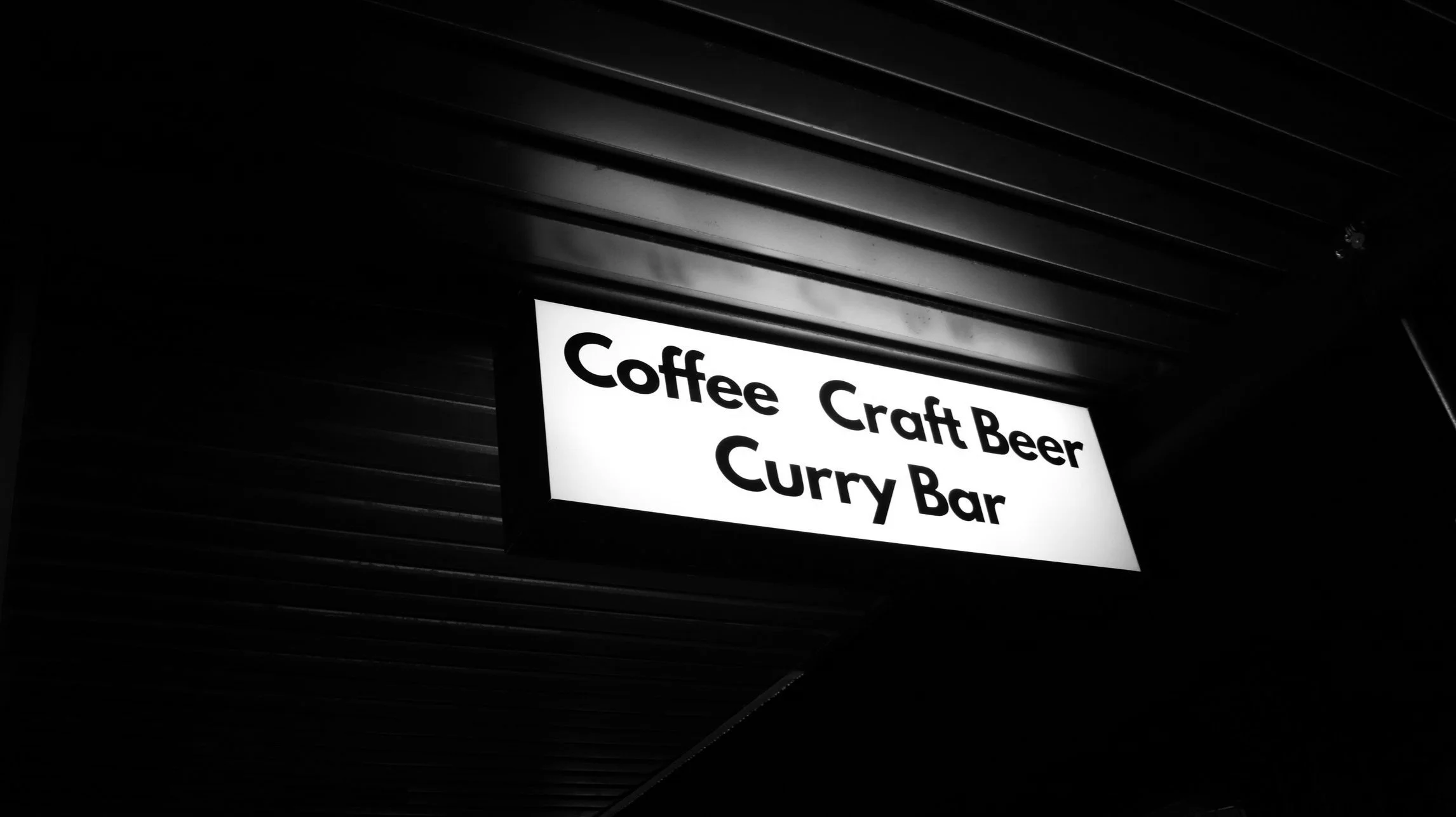Coffee Craft Beer Curry Bar