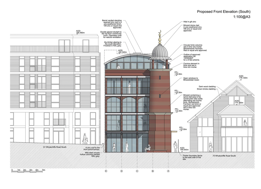 Building Purley Masjid — Purley Masjid