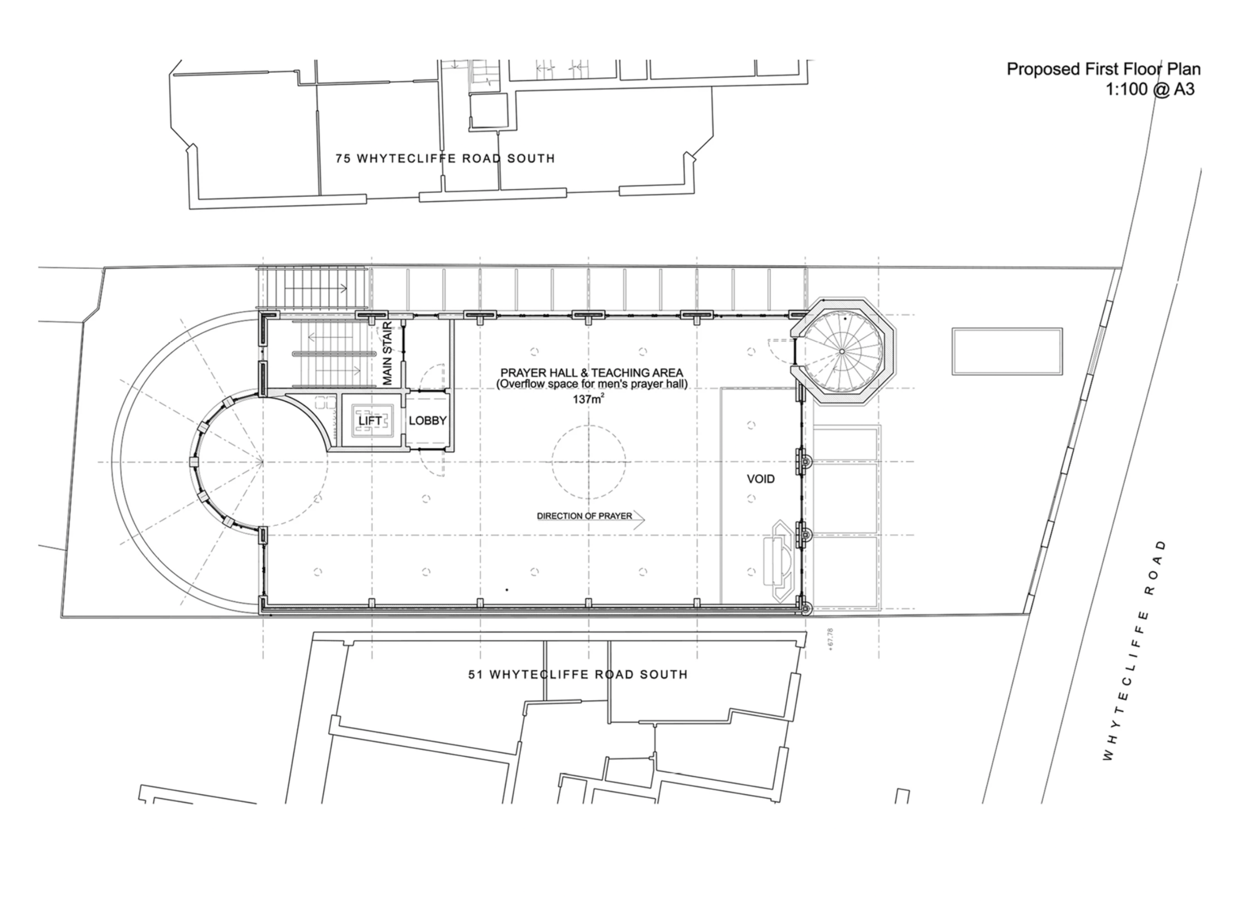 Building Purley Masjid — Purley Masjid