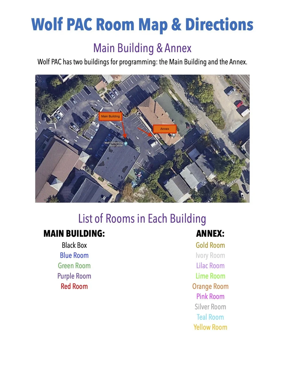 Building Maps — Wolf Performing Arts Center