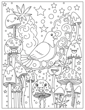 Coloring Pages — Free Weed Books