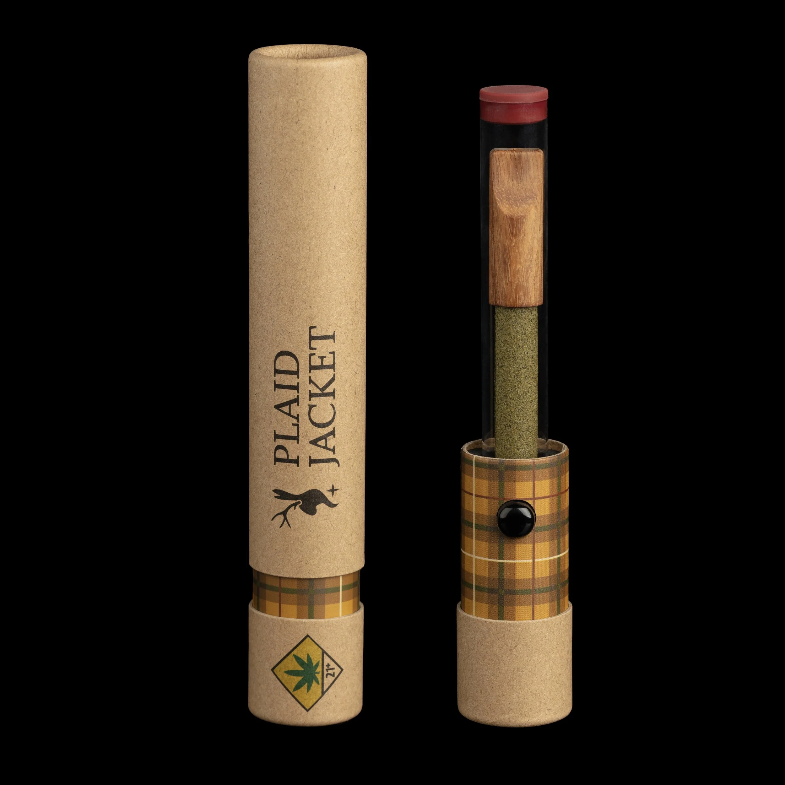 SOLVENTLESS-BLUNTS — Plaid Jacket