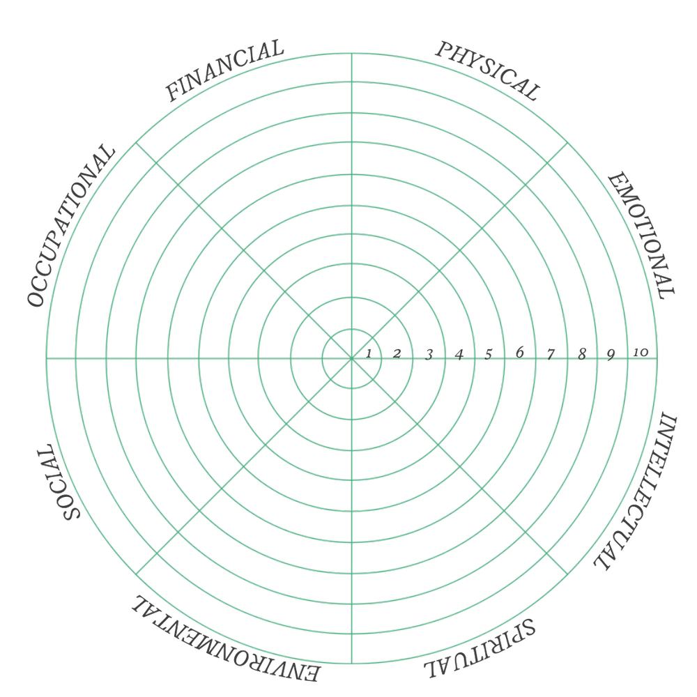 Wellness Wheel | Living a Balanced Life — Alex Ozon Therapy