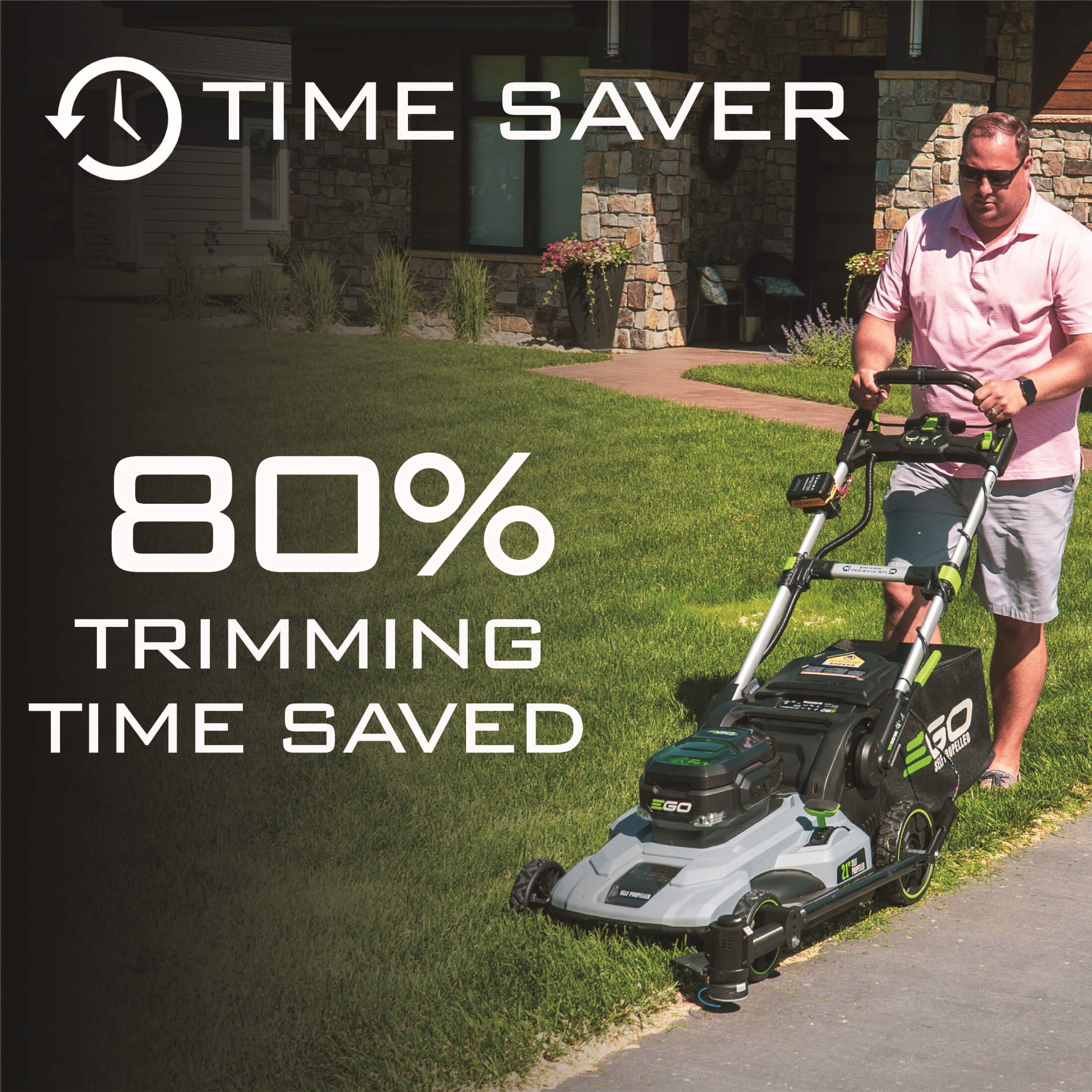 Trimmer & Edger Push Lawn Mower Attachment - Trimyxs