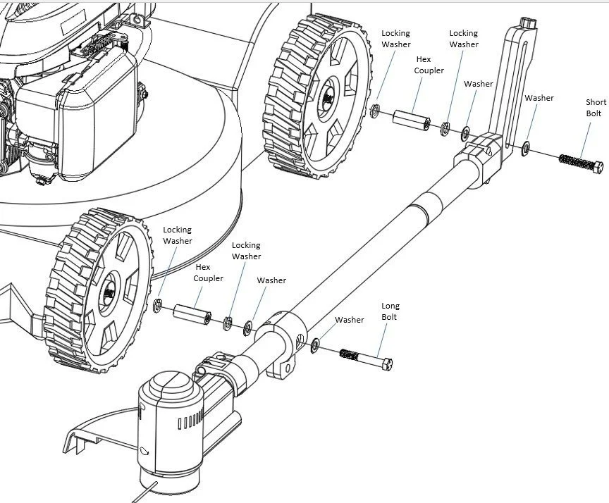 Install Your Weed Eater Lawn Mower Attachment — Trimyxs™
