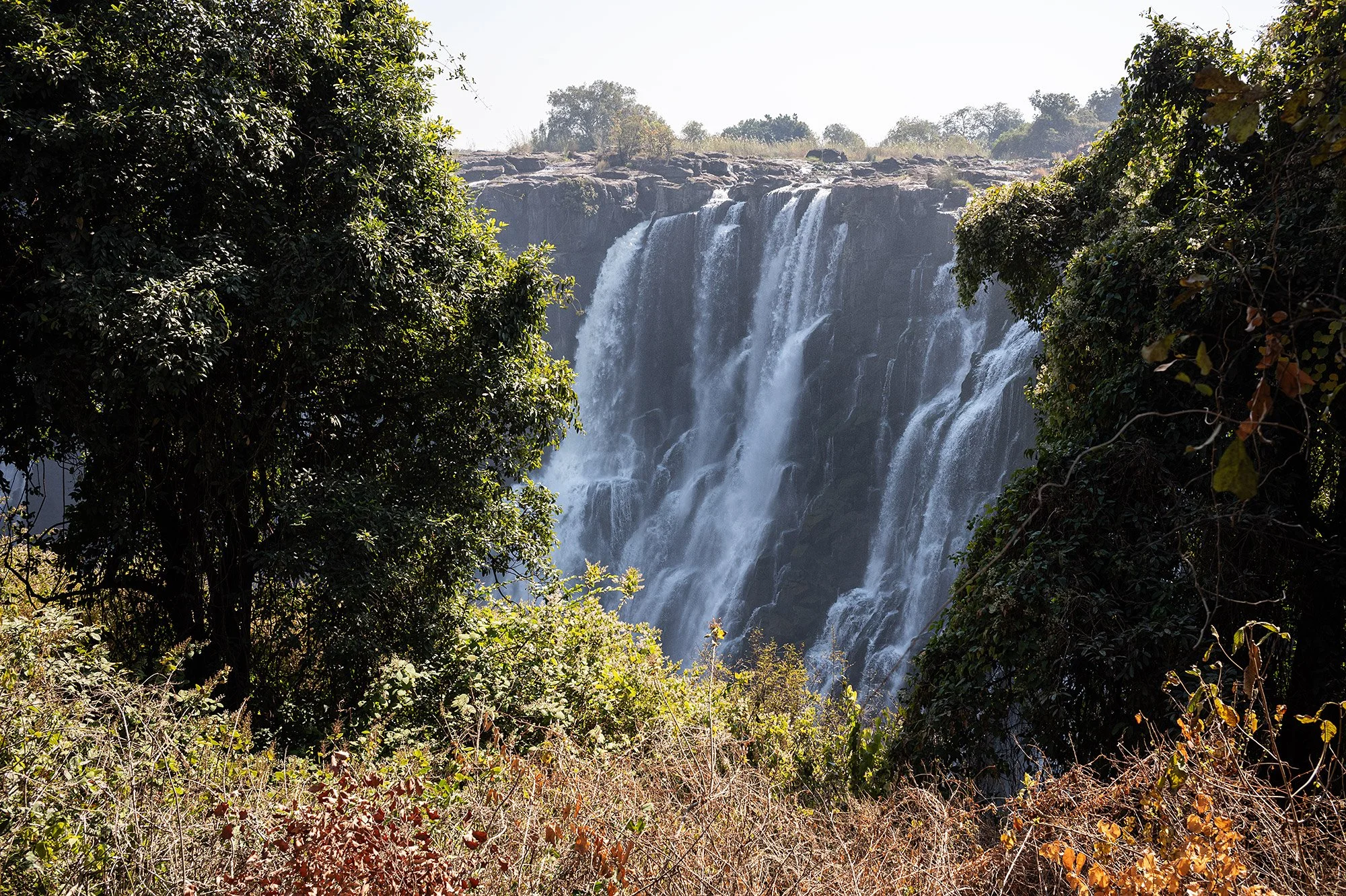 Victoria Falls from Zambia. — Kuo Vadis