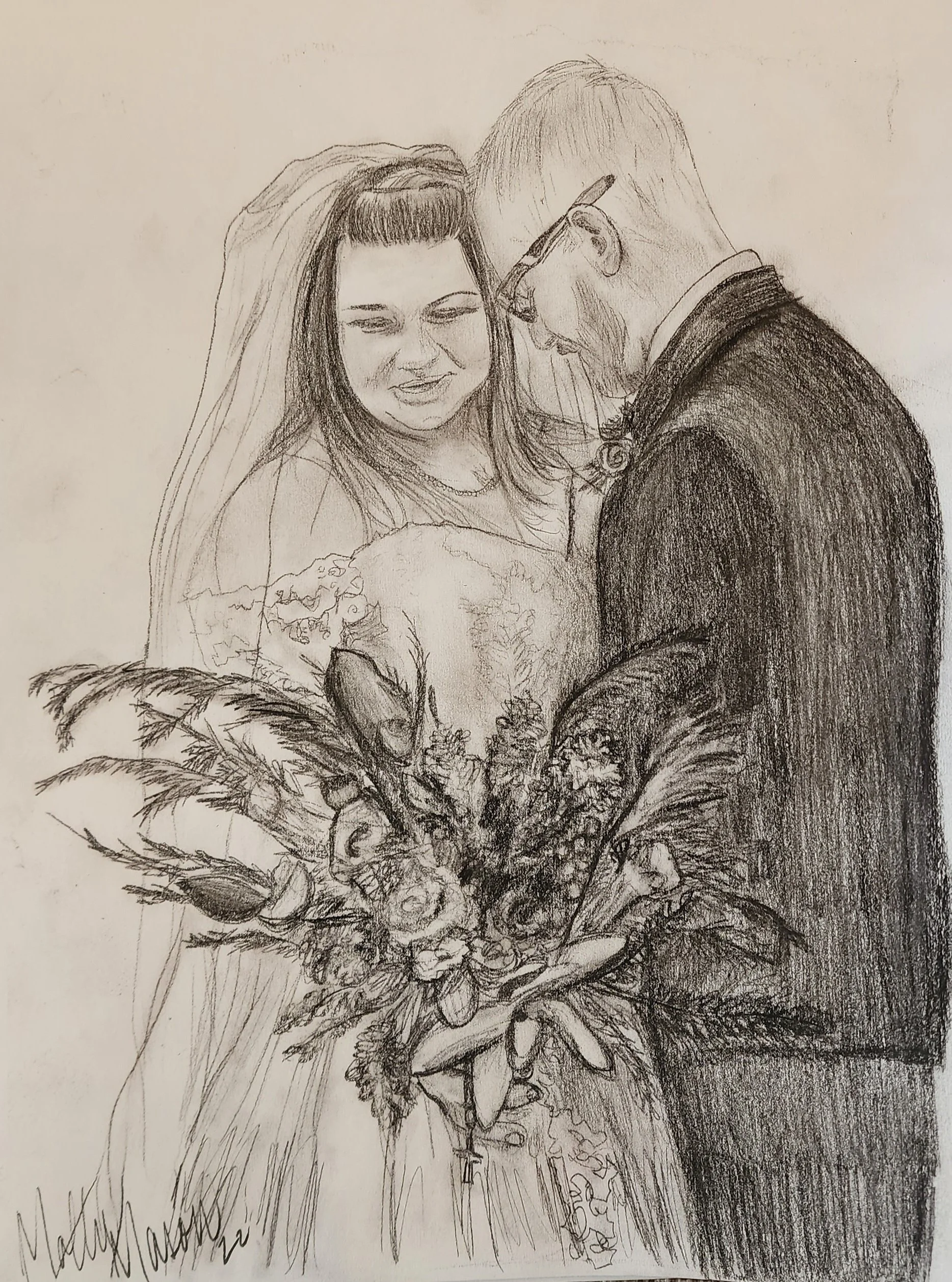 Live Wedding Painting — Mollie Mason Art