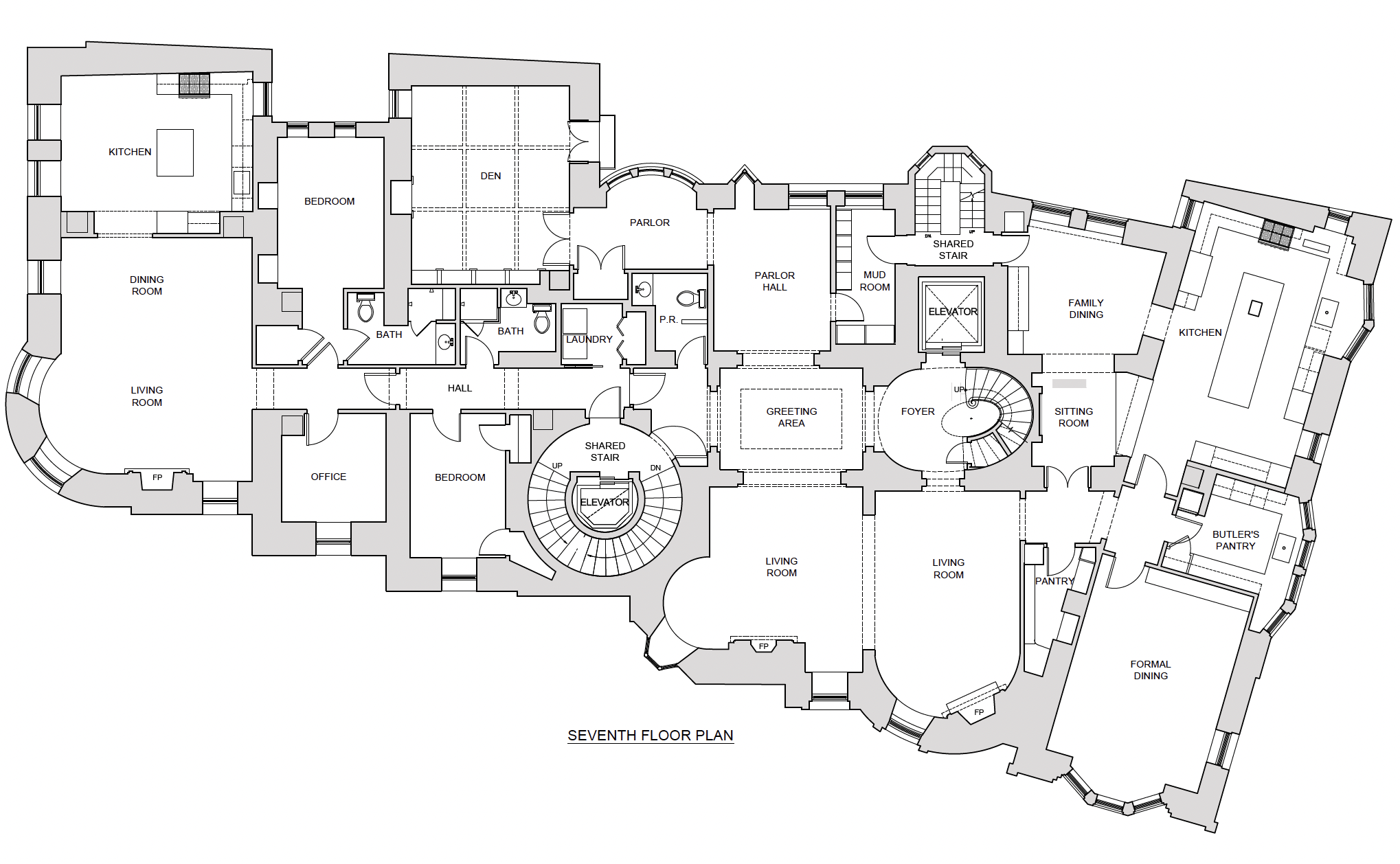 Mega Mansion Floor Plans