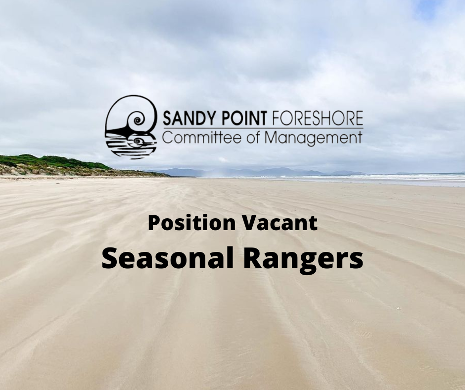 Position Vacant: Seasonal Rangers — Sandy Point, Victoria