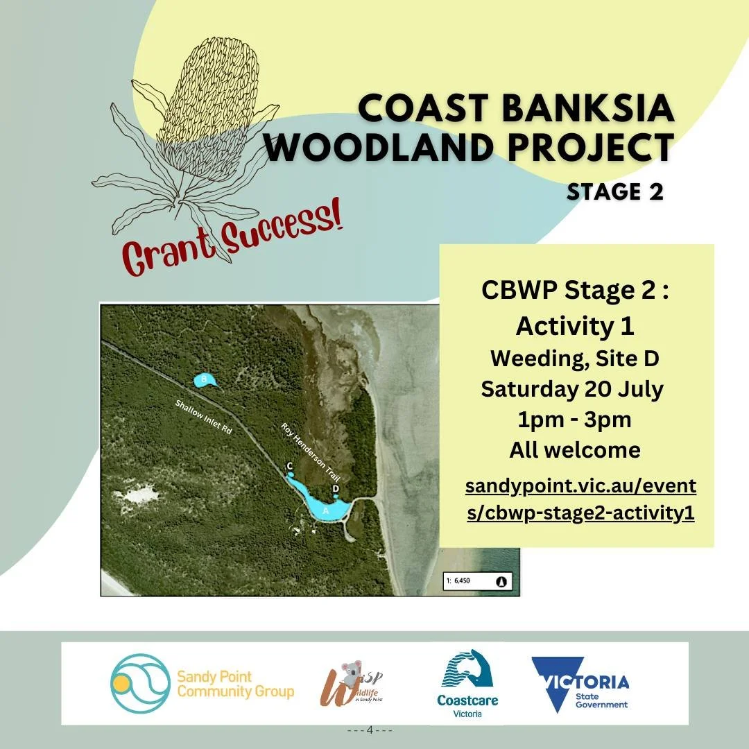 Booking the Community Centre — Sandy Point, Victoria