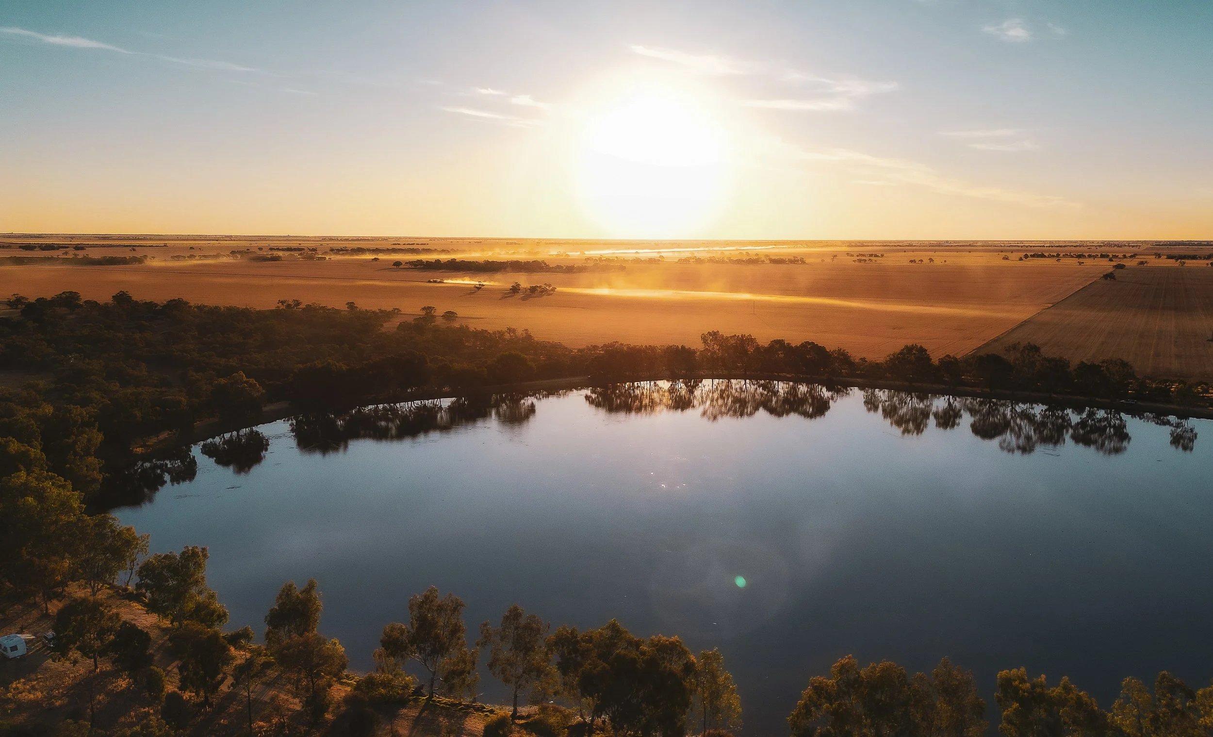 Tchum Lake — Birchip
