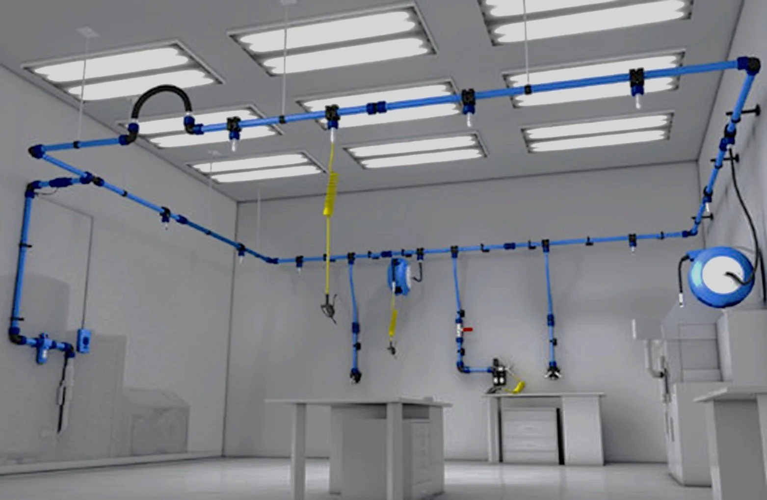 Air Pipe Installation — Allied Air Compressors