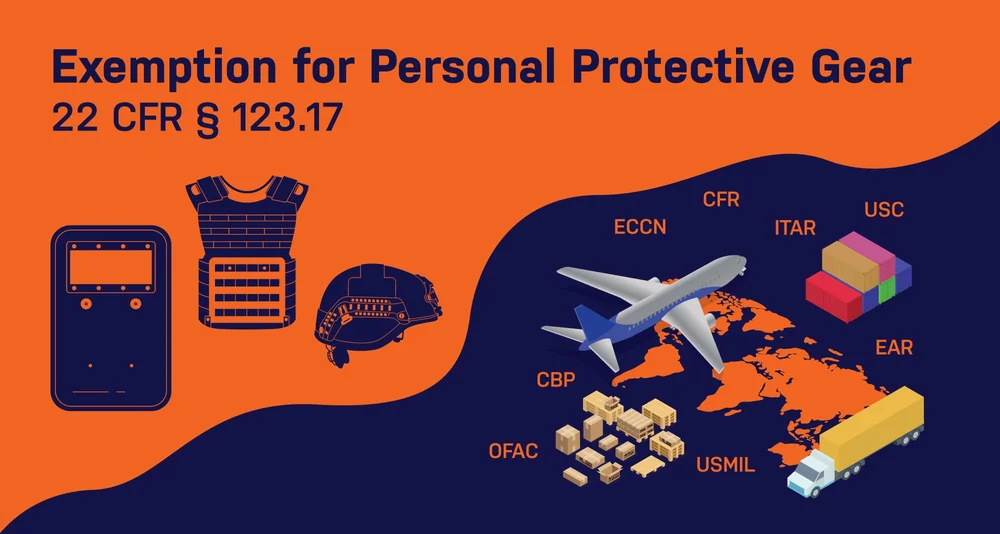 Understanding 22 CFR § 123.17 Exemption for Personal Protective Gear ...