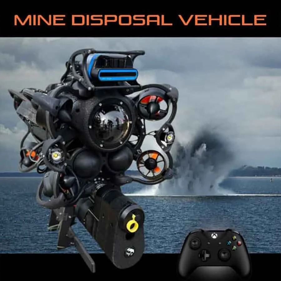 SRV-8 ROV Mine Disposal Vehicle