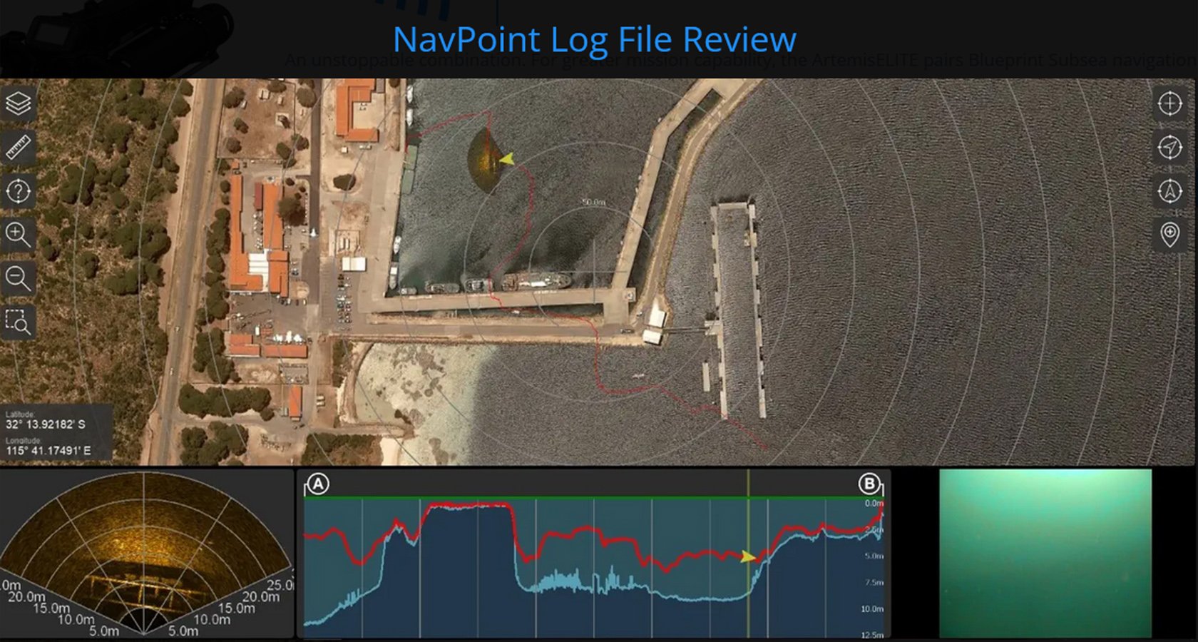 Artemis Diver Navigation - BUVI Scandinavia