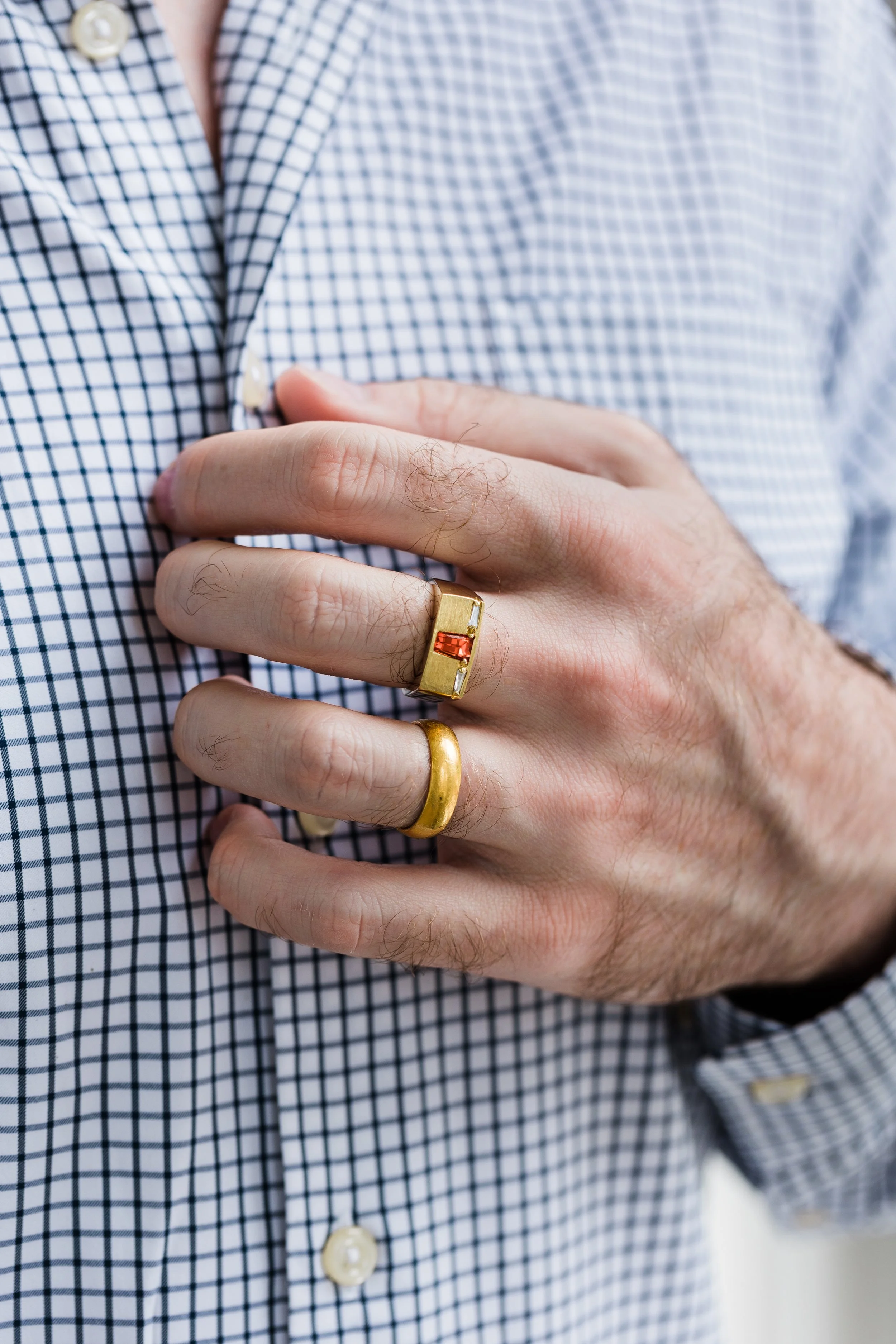 The Longhorn Cutout Ring — Form To Feeling