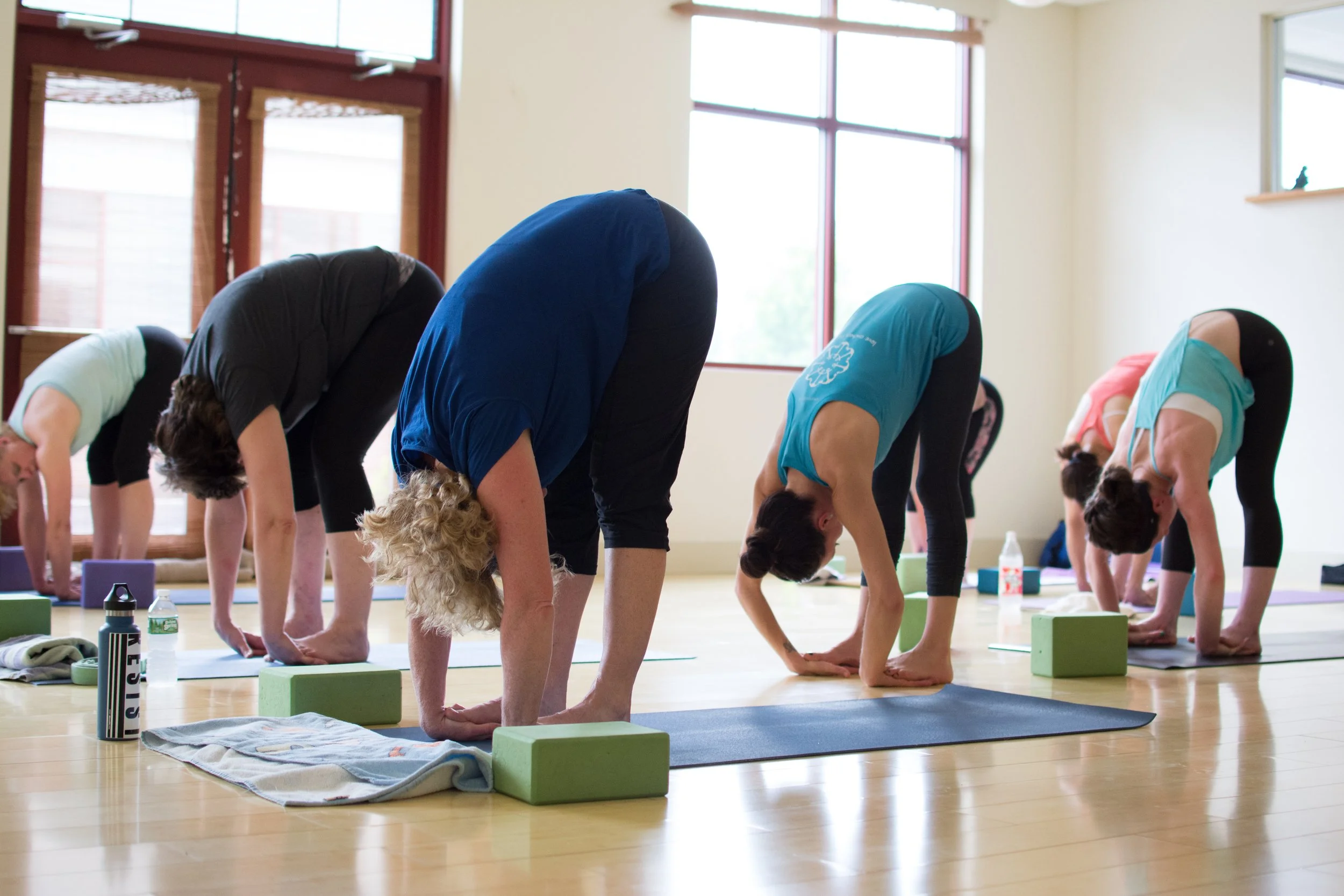 Try one of our slower styles of yoga like Yin, Deep Stretch ...