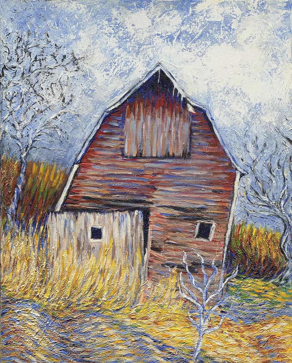 Rustic Barns Paintings