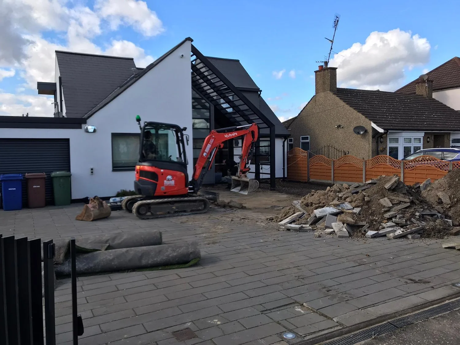 Full driveway renovation | All Exterior Ltd
