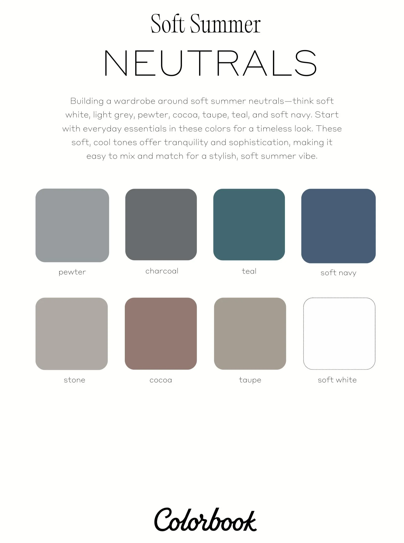 Colorbook: Shop by Your Color Season