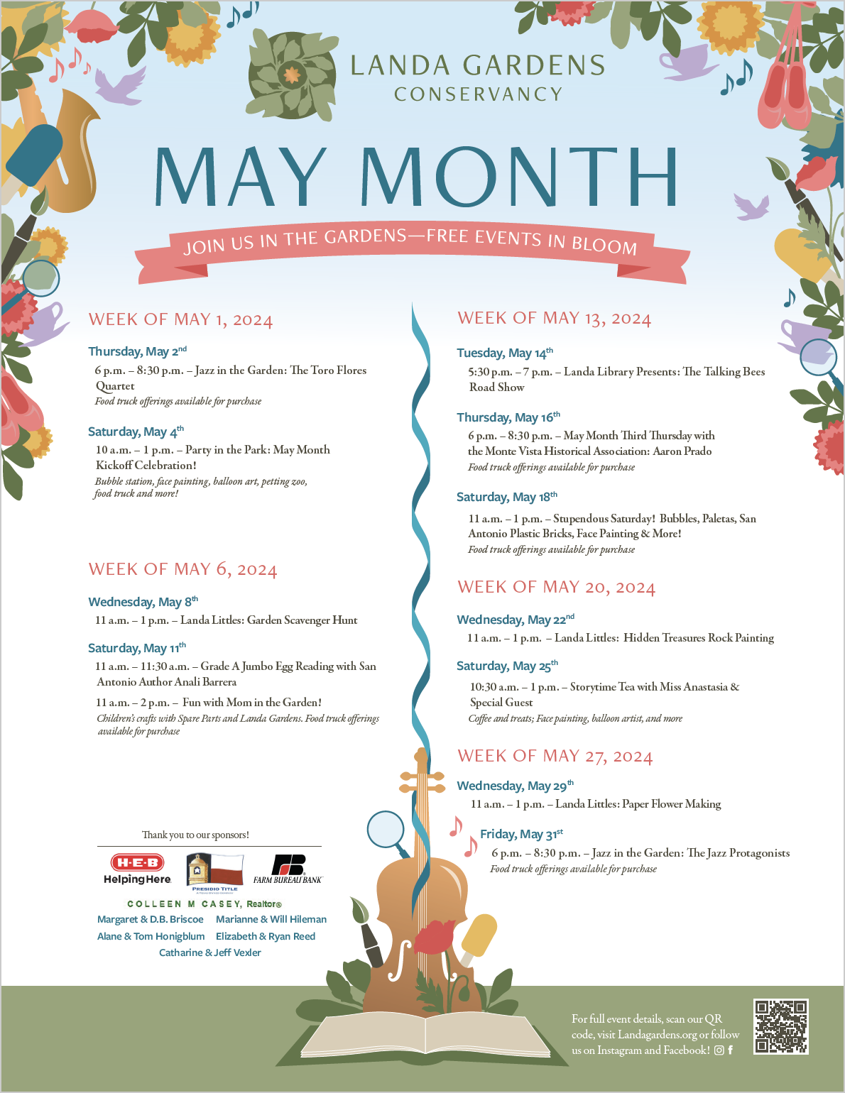 May Month 2023 — Landa Gardens Conservancy